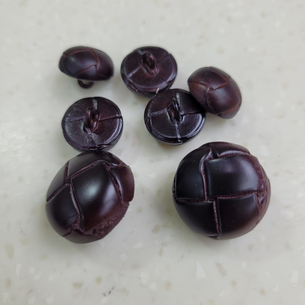 Genuine Real Leather Shank Button: High-Quality and Stylish | YWBUTTON ...