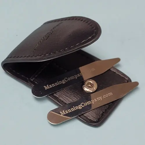 Stainless Collar Stays for Shirts - Custom Engraving Available ...